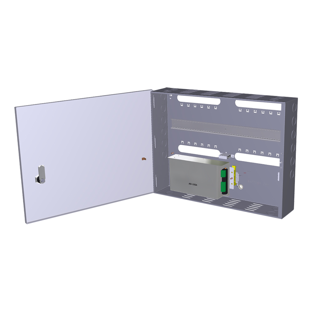 2-module metal enclosure - FDI